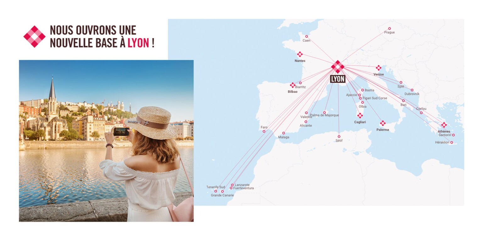Volotea opens new Lyon base with one A319; 29 routes in eight countries ...