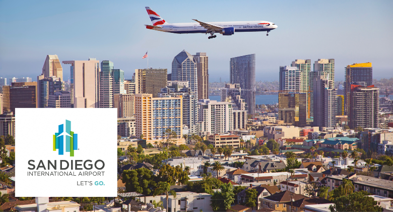 The sun always shines at San Diego International Airport - Air Service One