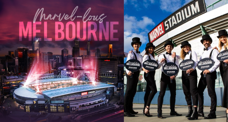 Marvel-lous Melbourne Airport, hosts out of this world, gala network ...