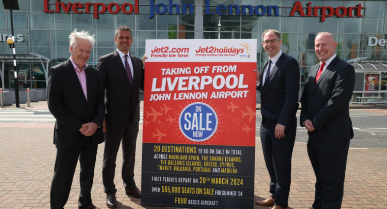 Jet2.com makes Liverpool base #11 starting in March 2024 with 20 routes ...