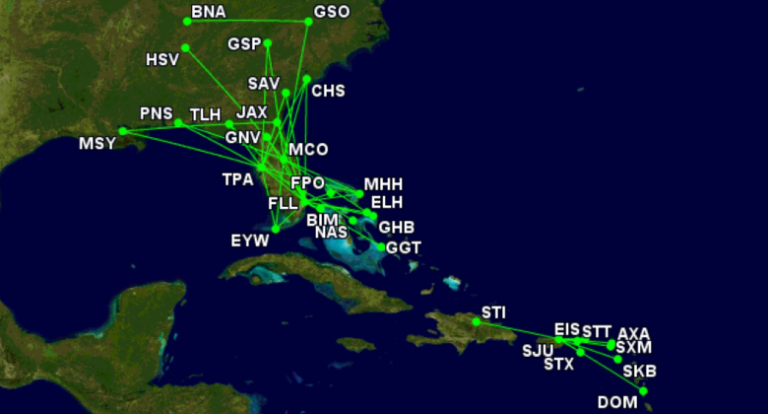 Silver Airways has 268 weekly August flights and 42 routes; introduces ...