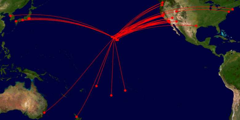 hawaii airports international maps