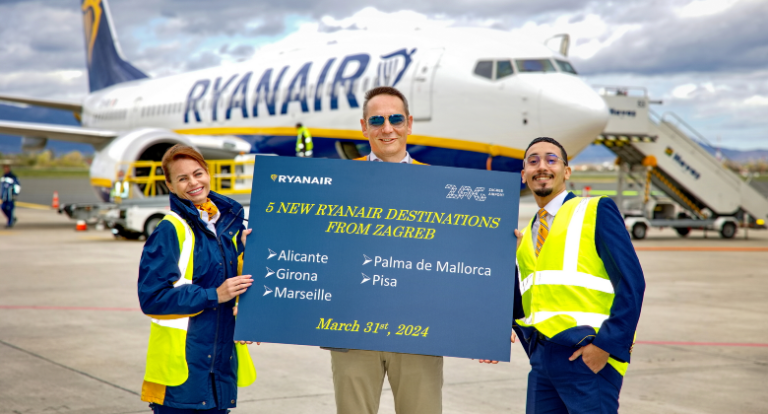 New Routes of the Day (31 March 2024): Ryanair’s new routes from Zagreb ...
