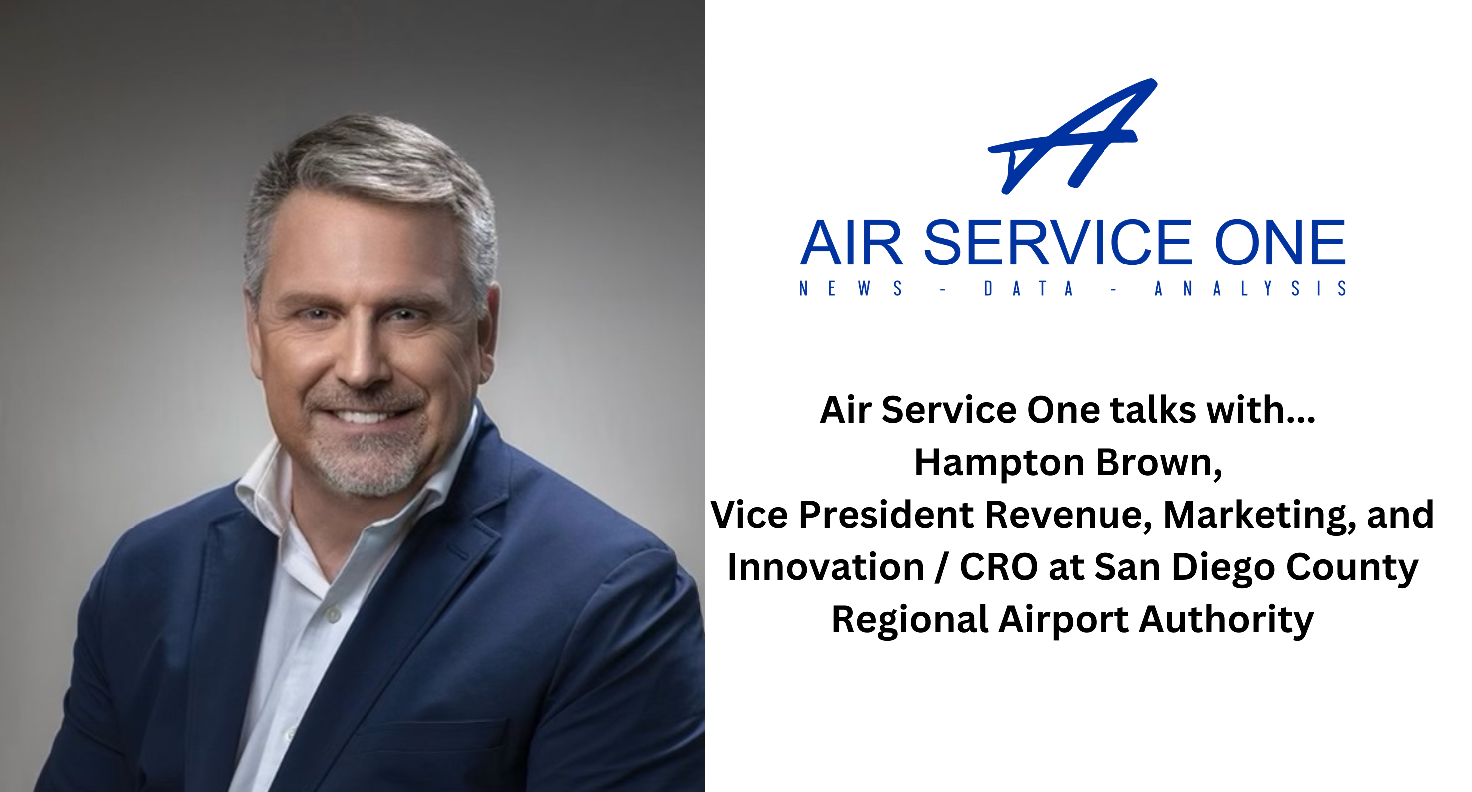 Air Service One talks with, Hampton Brown, Vice President Revenue, Marketing, and Innovation ...