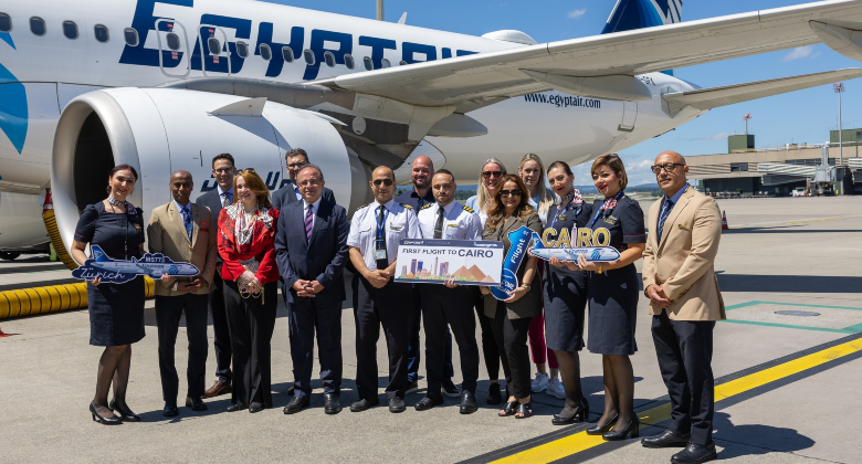 New Route of the Day (8 July 2024): EGYPTAIR between Cairo and Zurich ...
