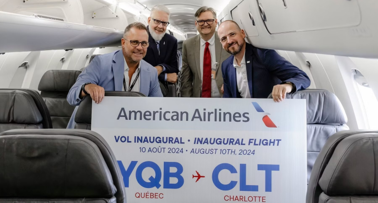 Québec City gains Charlotte route; Air Canada is the top carrier, but ...