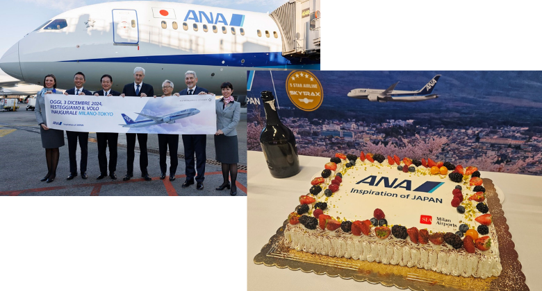 New Route of the Day (3 December 2024): ANA between Tokyo HND and Milan ...