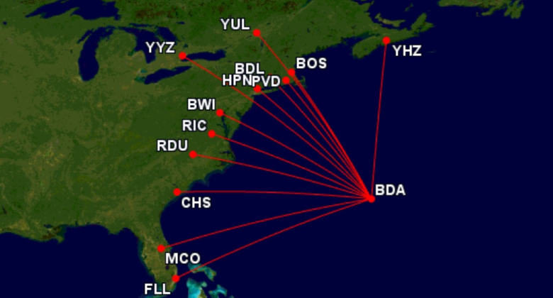 BermudAir plans 13 US & Canadian routes with up to 34-weekly flights ...