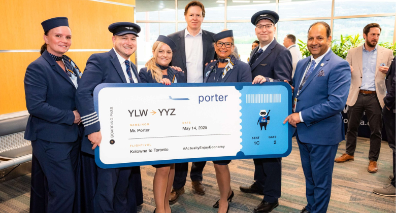 New Route of the Day – Americas (14 May 2025): Porter Airlines between Toronto YYZ and Kelowna ...