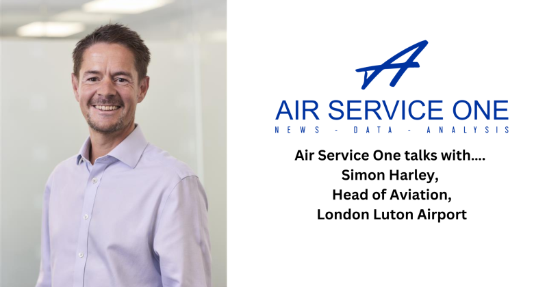 Air Service One talks with Simon Harley, Head of Aviation, London Luton ...