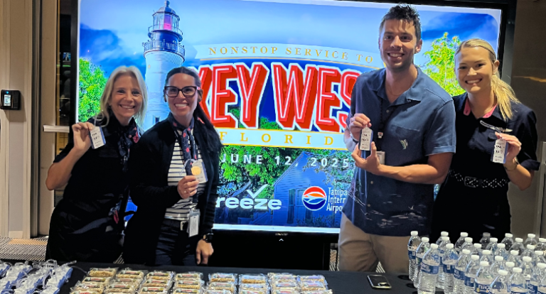 New Route of the Day – Americas (12 June 2025): Breeze between Tampa ...