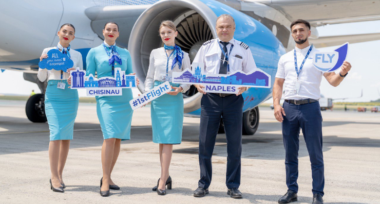 New Route of the Day (15 July 2025): FlyOne between Chisinau and Naples - Air Service One