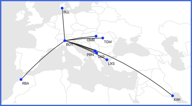 Milan Bergamo Airport expands summer network with over 1.3 million ...