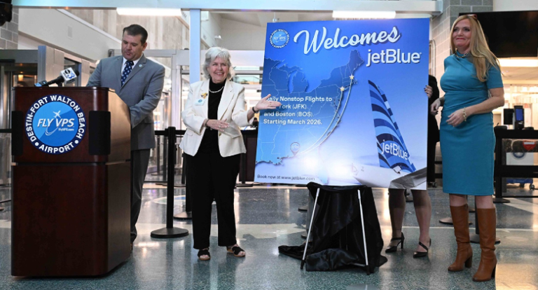 Destin-Fort Walton Beach had record passengers in 2025; JetBlue has ...